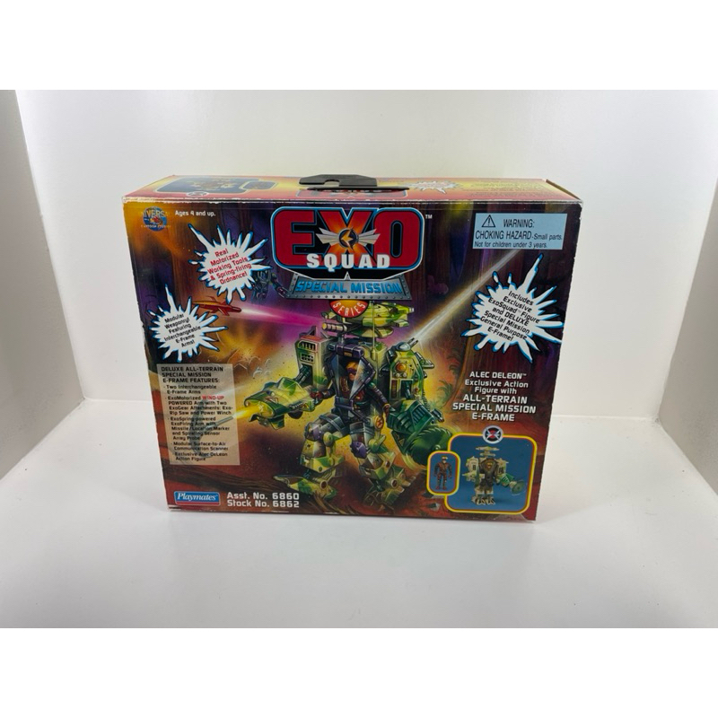 1995 Exosquad Special Mission exclusive Alec Deleon action figure with ...