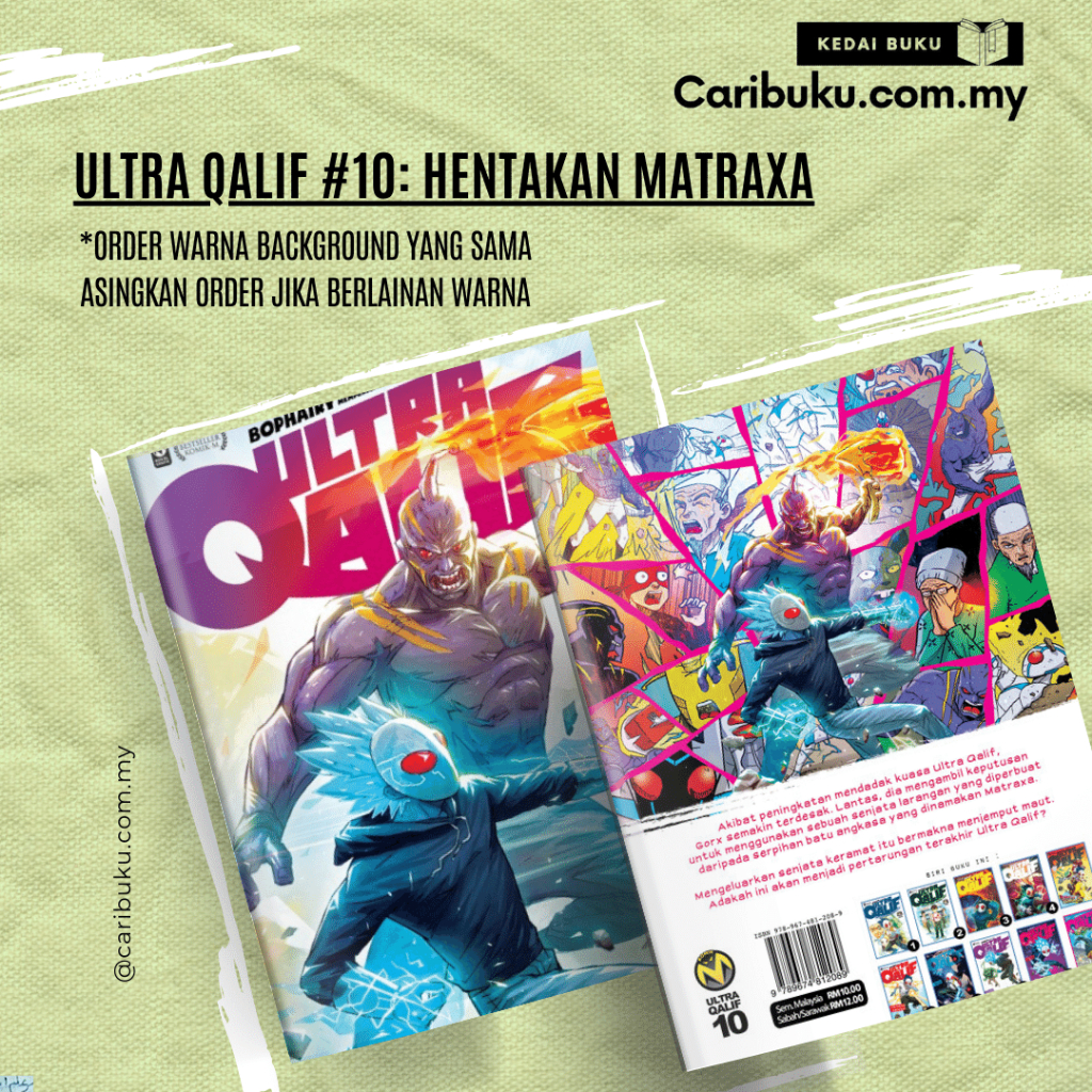KOMIK M | Ultra Qalif #10: Hentakan Matraxa | Shopee Malaysia