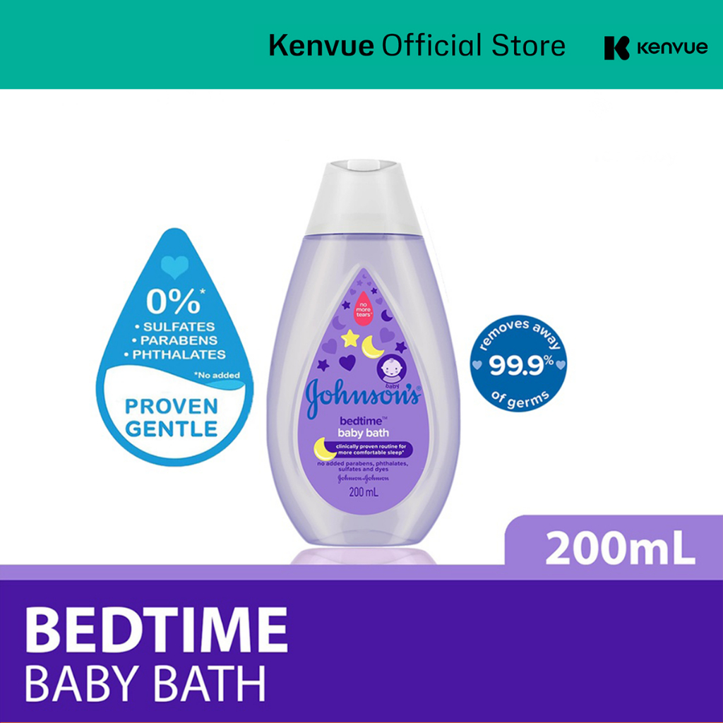 Johnson's Baby Bedtime Bath 200ml | Shopee Malaysia