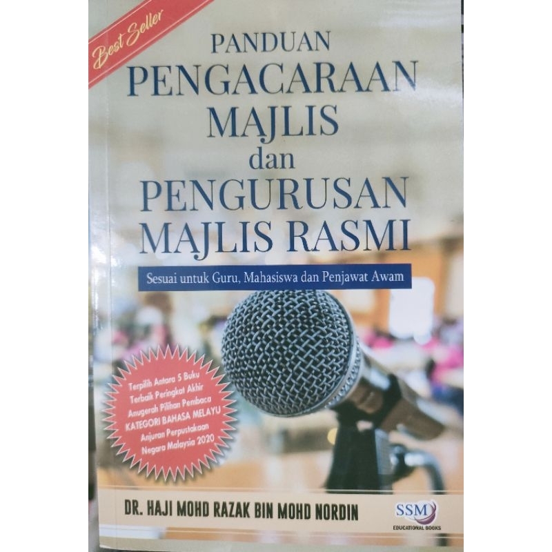 PANDUAN PENGACARAAN MAJLIS DAN PENGURUSAN MAJLIS RASMI | Shopee Malaysia