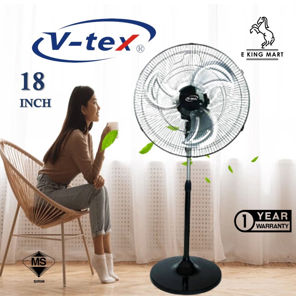 Vtex A-188SF / Dawa Stand Fan 18" Heavy Duty Industry Aluminium Fan ...