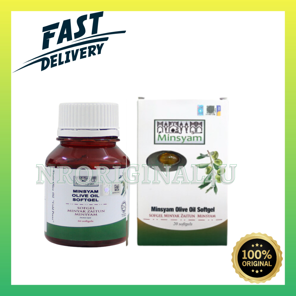Minsyam MInyak Zaitun Habatussauda 20 Softgel 60 Softgel Minsyam Evo Black Seed Original ...