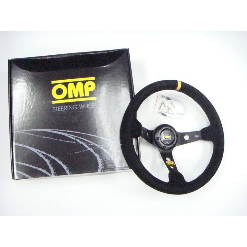 [ READY STOCK ] OMP Suede reverse leather steering deep dish model 29000 14 Inch | Shopee Malaysia