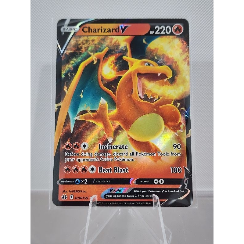 2023 Charizard V Card (Rare Holo) | Shopee Malaysia