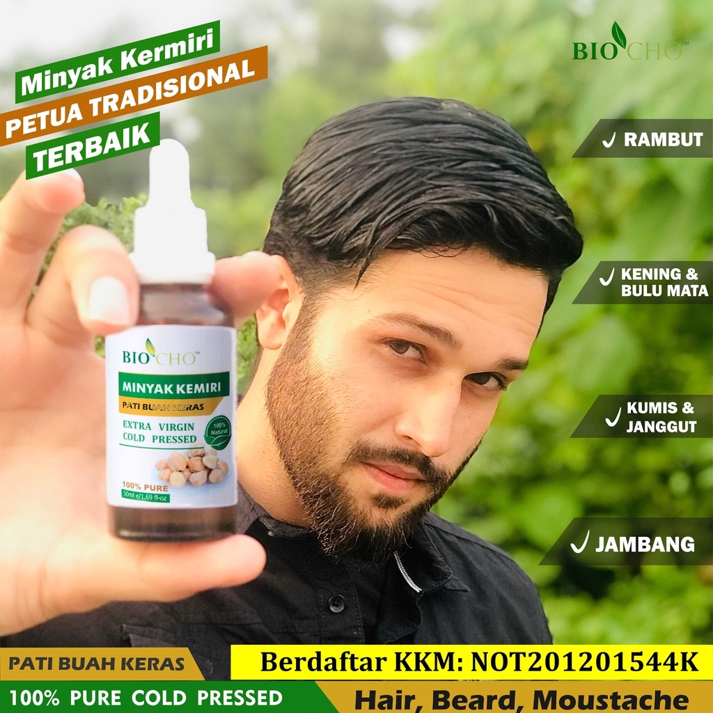 FAST SELLING 100% MINYAK BUAH KERAS, Minyak Lebatkan Rambut, Hair oil ...