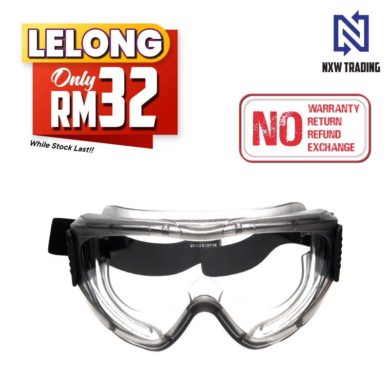 [LELONG] BULLARD PROTECTION EYE SAFETY GOGGLES MODEL SG1 | Shopee Malaysia