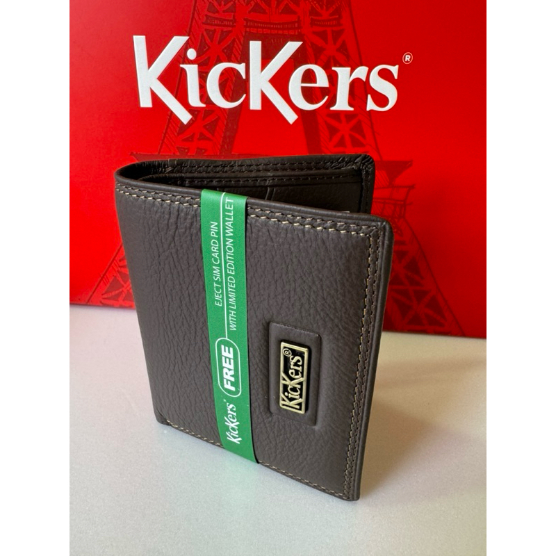Kickers Leather Small Wallet 53153 | Shopee Malaysia