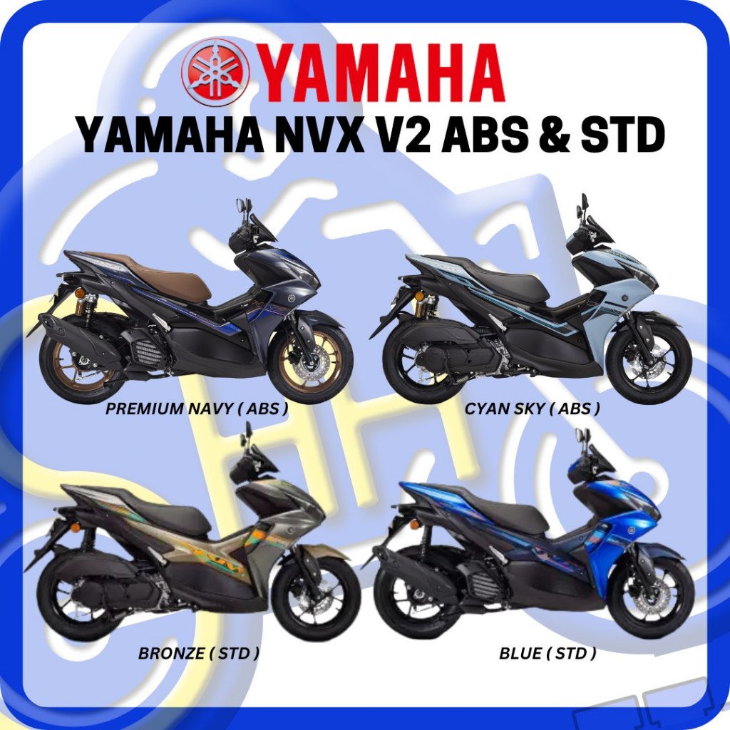 YAMAHA NVX ABS & STD (UNREGISTER) SCOOTER 155CC NEW DESIGN NVX V2 ...