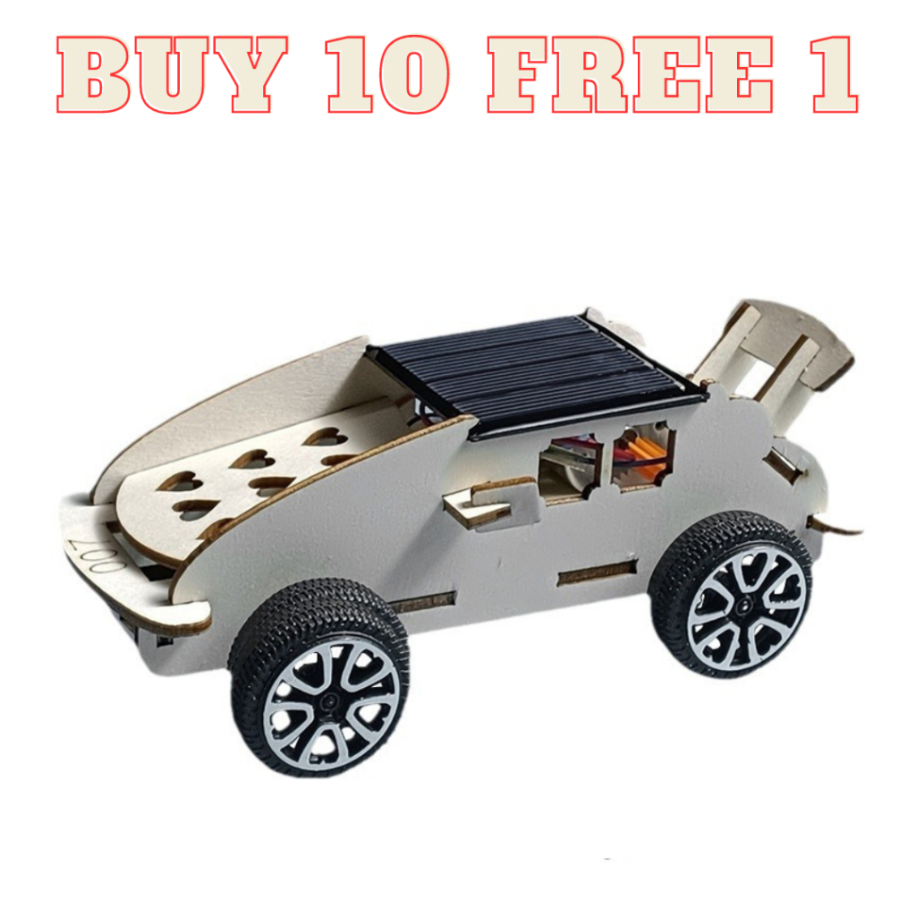 Project Rbt/STEM TOY EDUCATION DIY Creative Solar Car Scientific Toys ...