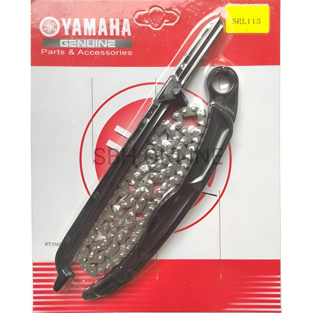 YAMAHA SRL115 TIMING CHAIN & TENSIONER CHAIN TENSIONER GUIDE + TIMING ...