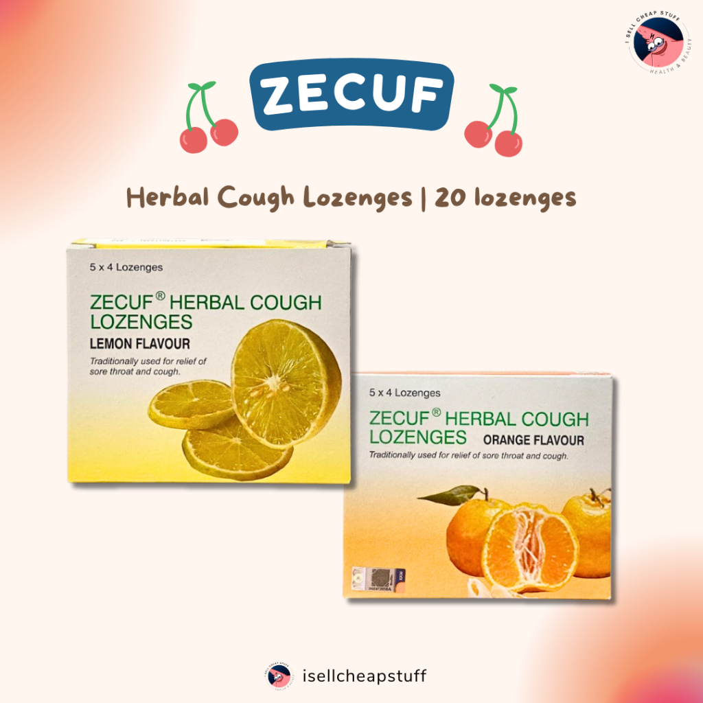 Zecuf Herbal Cough Lozenges 20's (EXP: 04/2028) | Shopee Malaysia