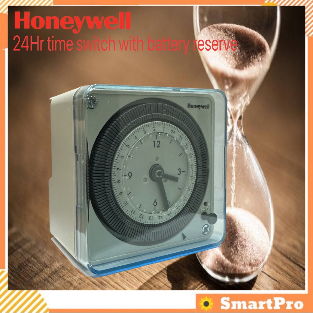 MK Honeywell T5808 24hrs Analog Timer Switch 24hrs Time Switch Time ...
