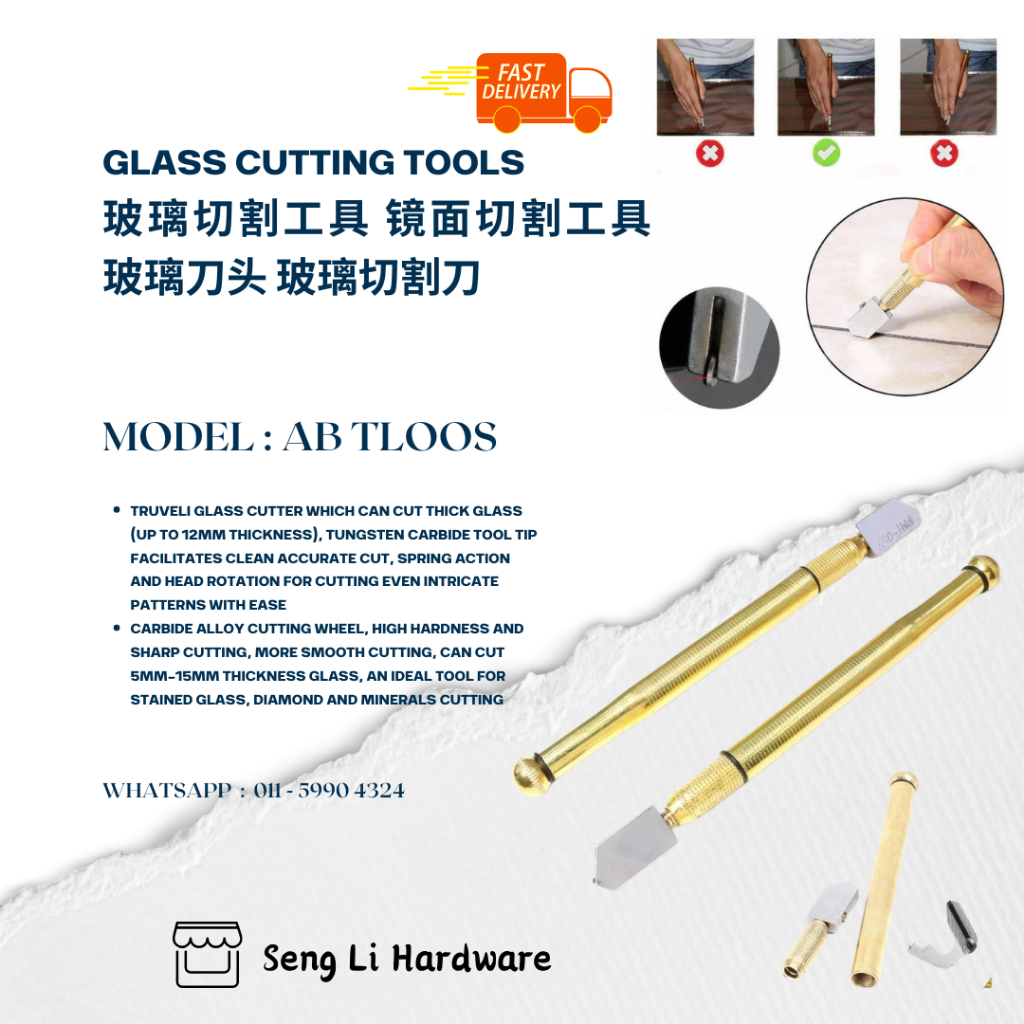 ABTools Glass Cutter | Shopee Malaysia