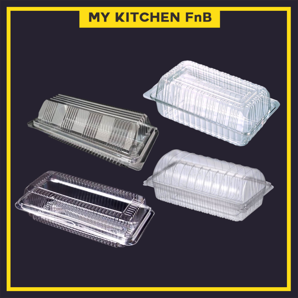 [Kitchen FnB] Transparent Plastic Packaging Container Disposable Food ...
