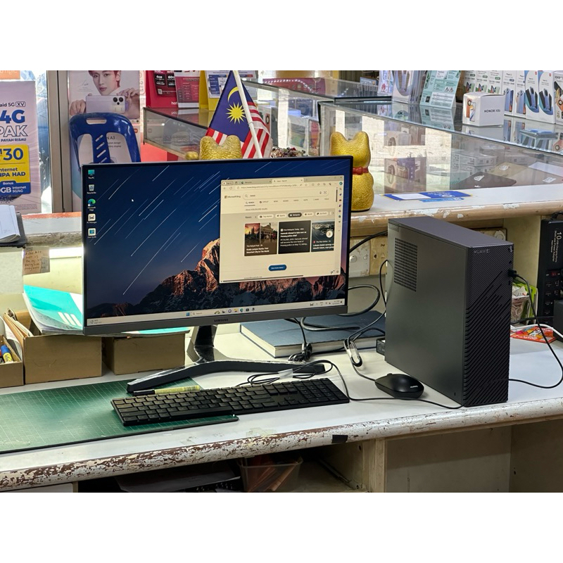 [Demo Set] Huawei MateStation S AMD R5 8+256gb (PUM-WDH9A) Fullset ...