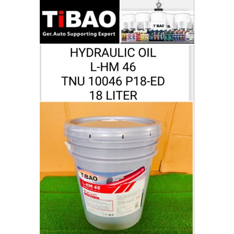(TIBAO) HYDRAULIC OIL L-HM 46 (18 LITER) | Shopee Malaysia