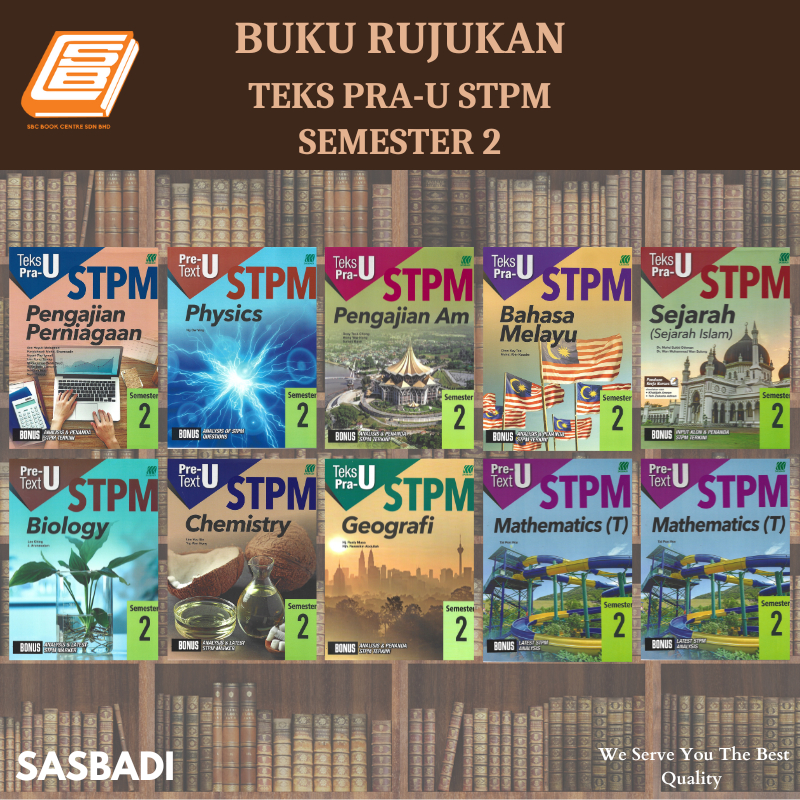 [SBCB] Buku Rujukan : Teks Pra-U STPM Semester 2 ( Sasbadi ) | Shopee Malaysia
