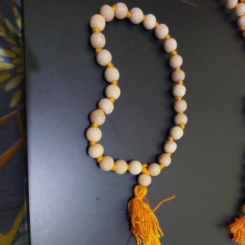 Kids Chanting Beads / Japa Mala (Neem/veppilai Wood ) - price for 1 pcs ...
