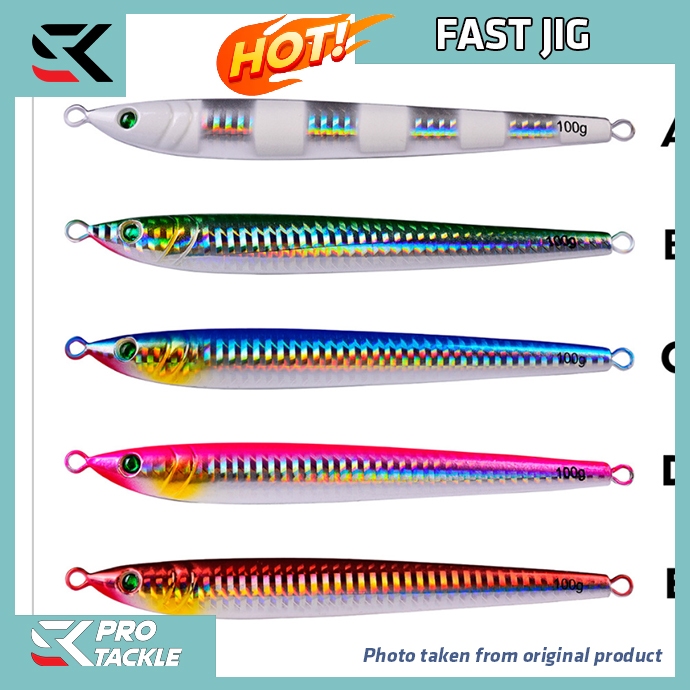 SKPRO TORPEDO JIG TENGGIRI 40 60 80 100G FAST JIGGING | Shopee Malaysia
