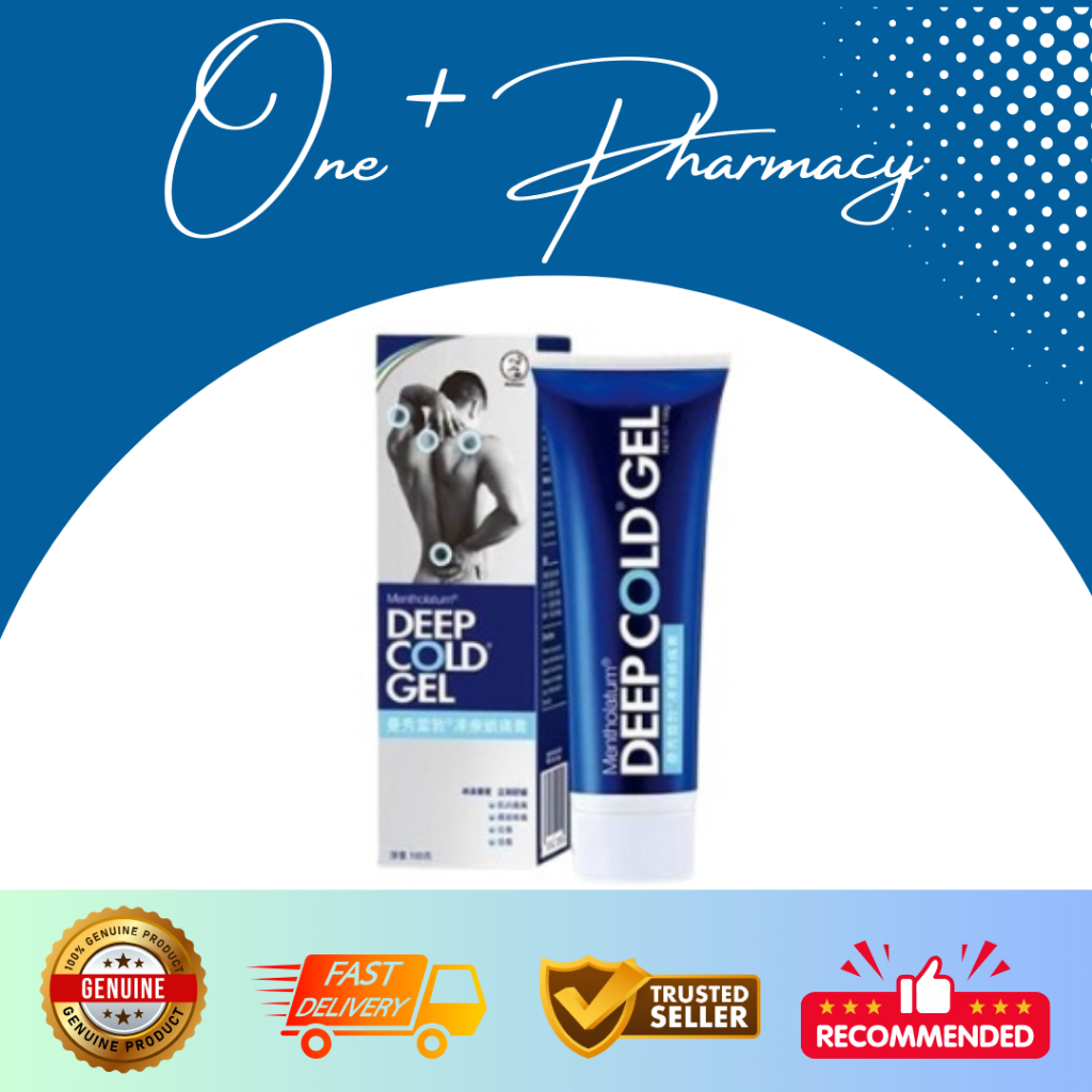 Mentholatum Deep Cold Ice Gel 100g | Shopee Malaysia