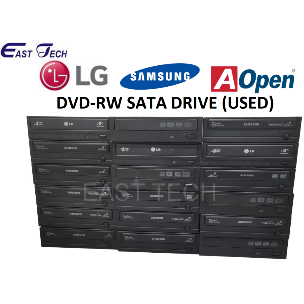 ASUS SAMSUNG LG AOPEN DVD-RW SATA DRIVE DVD-ROM DVDROM (USED) (RANDOM SELECT) | Shopee Malaysia
