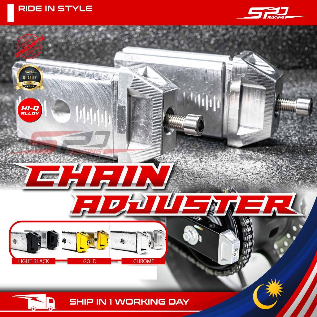 Chain Adjuster Alloy CNC RS150 RSX150 Winner X Plug And Play End Cap ...