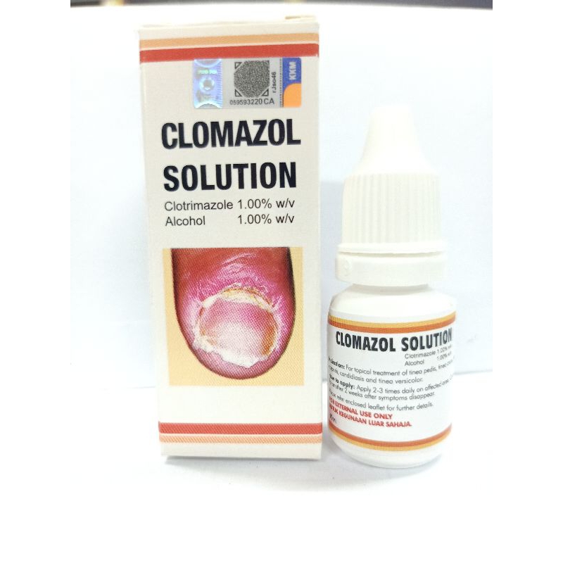 Clomozol Solution 10ml | Shopee Malaysia