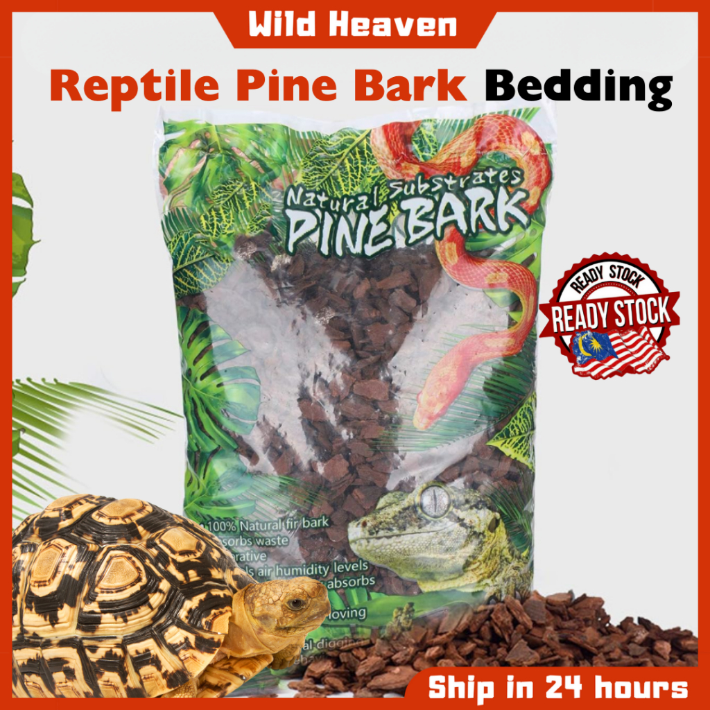 Tortoise Pine Bark Bedding Reptile Substrate Reptile Gecko Tree Bark ...