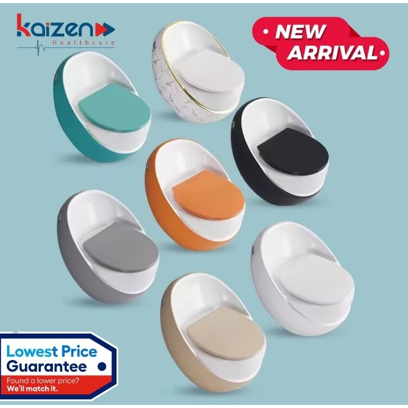 📣KAIZEN STORE MALAYSIA📣2024 Modern Style Ceramic Flush Toilet All-In ...