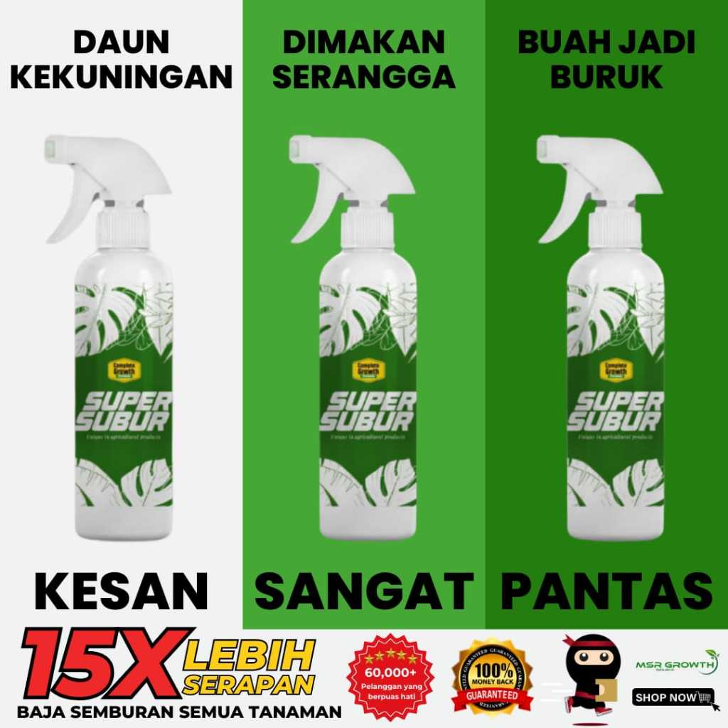 Baja Super Subur [DIRECT HQ] baja gemuk organik berbuah lebat ...