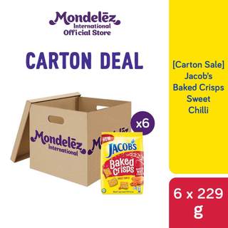 [Carton Deal] Jacob's Baked Crisps Biscuits Big Pack Original/Sour ...