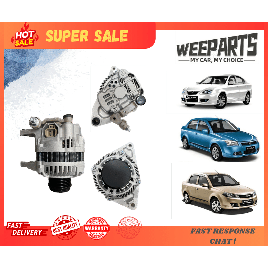 15 MONTHS ALTERNATOR PROTON SAGA BLM, PERSONA, PREVE & EXORA, SATRIA ...