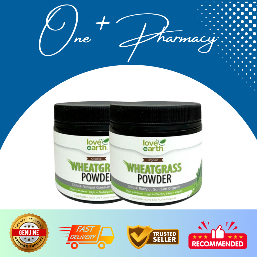 Love Earth Wheatgrass Powder 185g x 2 / 185g | Shopee Malaysia