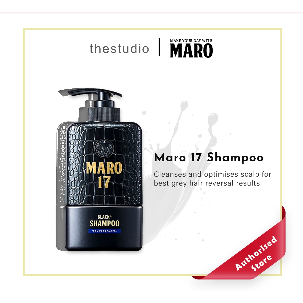 MARO17 Black Plus Shampoo (350ml) | Shopee Malaysia