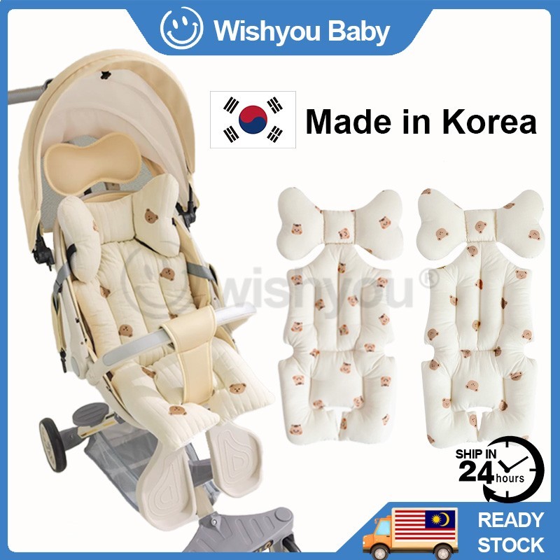 【24H】Multipurpose Baby Stroller Cushion Pad Portable Car Seat Chair Pad ...