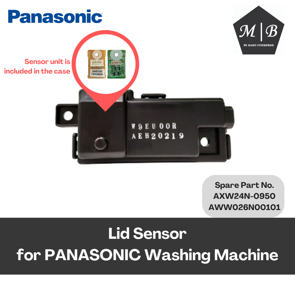 [𝐑𝐄𝐀𝐃𝐘 𝐒𝐓𝐎𝐂𝐊] PANASONIC Washing Machine Lid Lock Sensor Door Sensor Lid ...