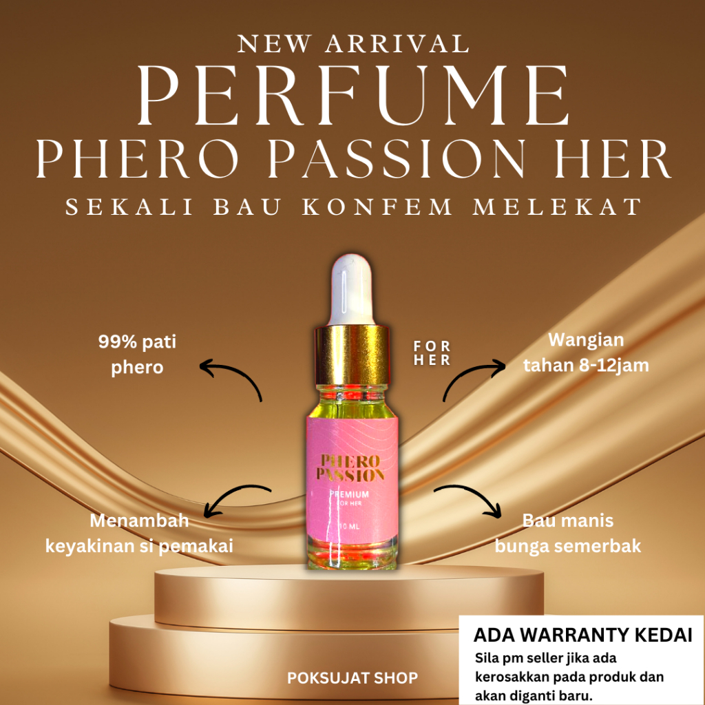 Phero Passion Perfumes - Minyak Wangi Phero Passion | Perfume Woman | Phero Perfume | Original ...