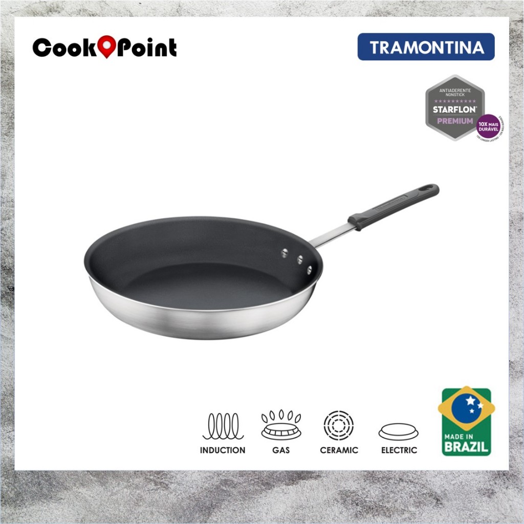 ORIGINAL Made in Brazil Tramontina Professional Starflon Premium Non ...