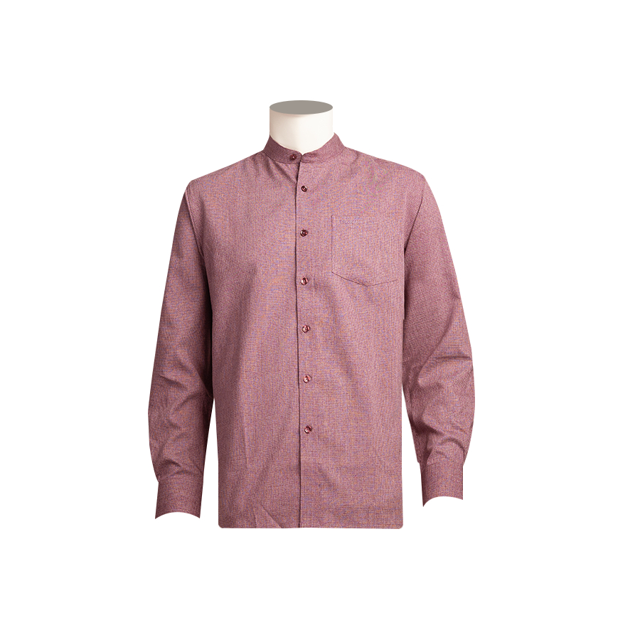 Crocodile LS Mandarin Collar Rayon Tetron Classic Fit Shirt - Y-1263 ...