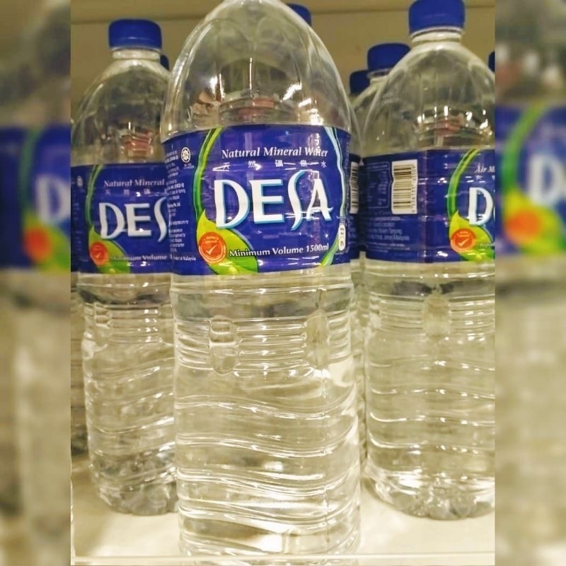 Desa Mineral Water |Air Mineral cap Desa|Air Mineral bersih 1500ml | Shopee Malaysia