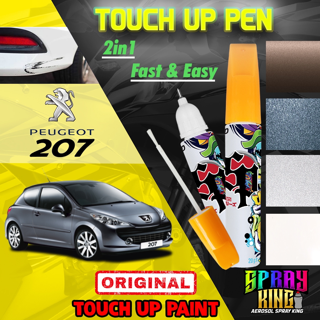 PEUGEOT 207 ( 2in1 Touch Up Pen ) Original Touch Up Paint Car Paint ...