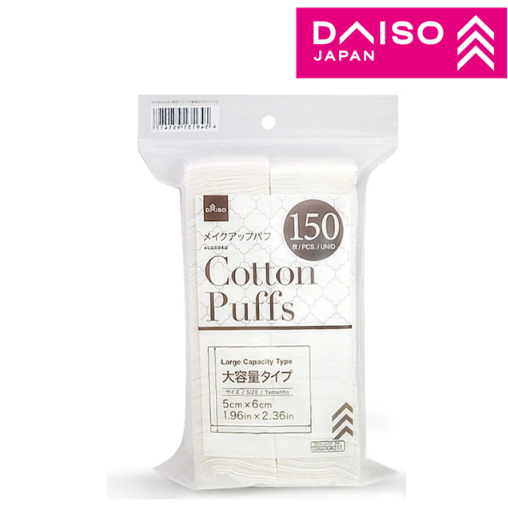DAISO Cotton Puff | Shopee Malaysia