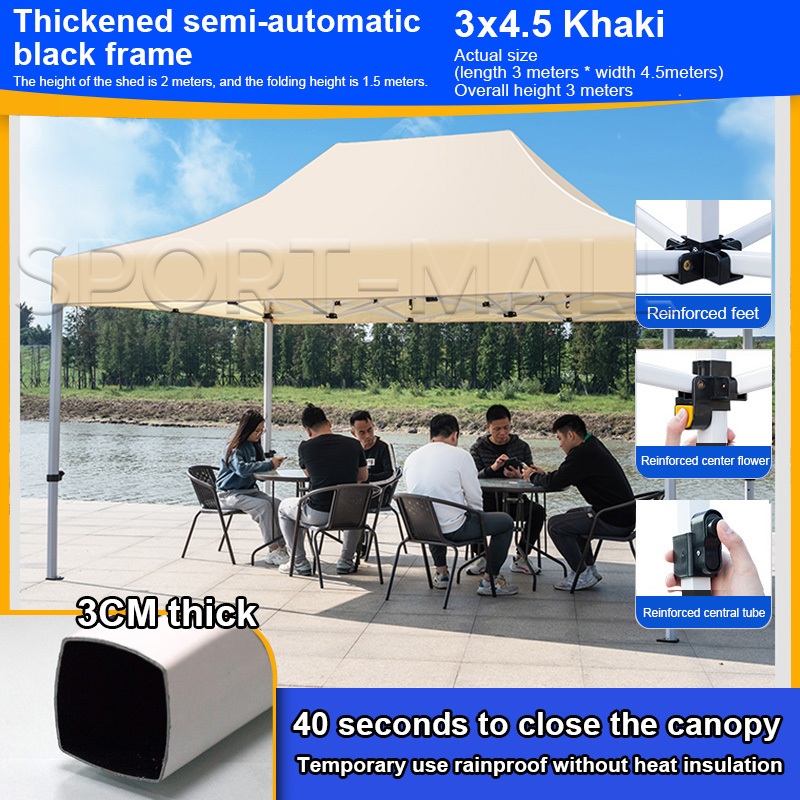 SPORT Full Set Kanopi 10 x 15 heavy duty Night Market Canopy 20x20 Ft ...