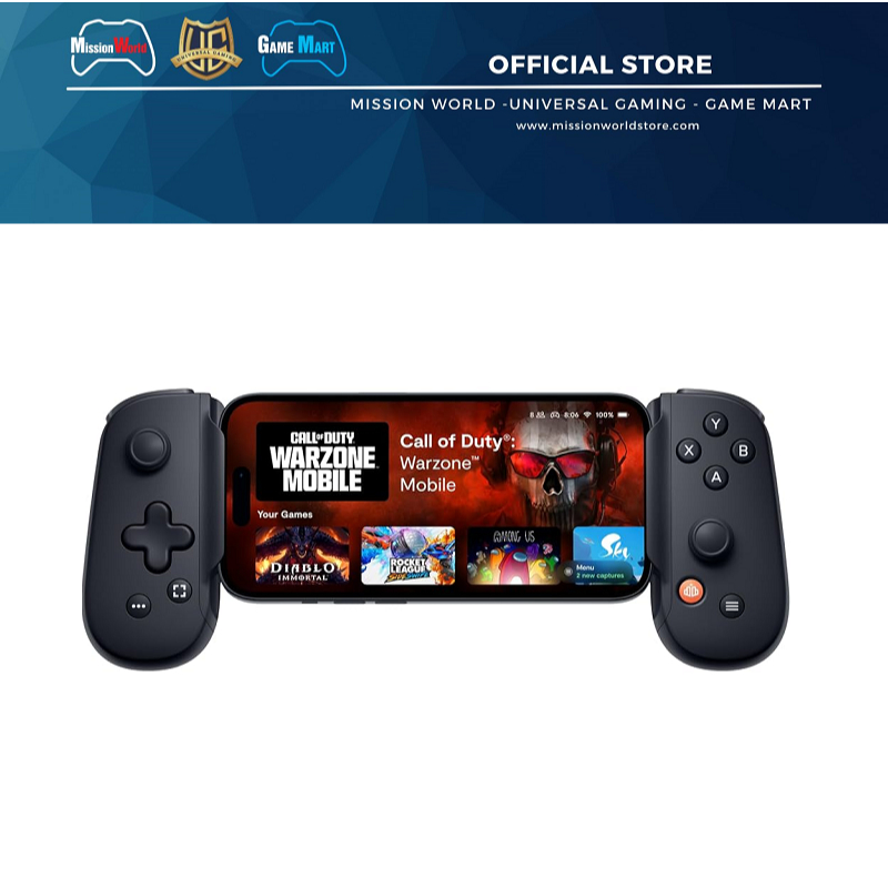 Microsoft Backbone One for iPhone and Android Phone (Gen 2)(Black)(USB ...