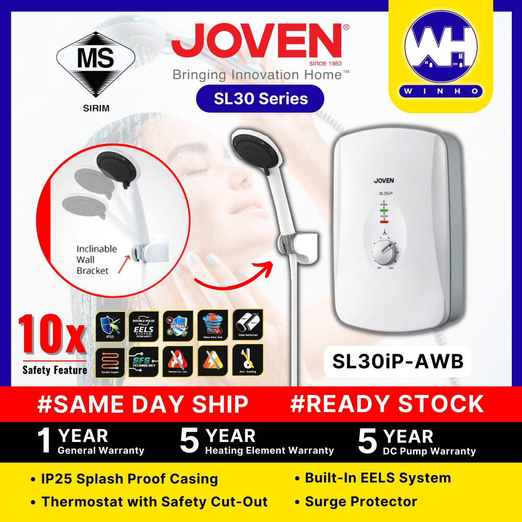 [READY STOCK] JOVEN SL30iP Inverter DC Pump Energy Saving Instant Water ...
