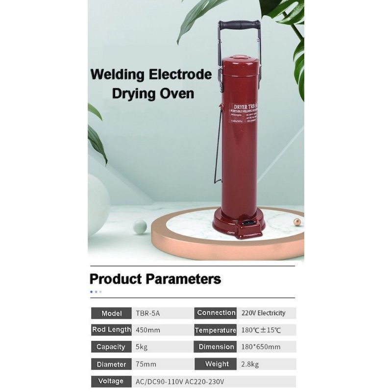 10KG Portable Electrode Drying Oven/Quiver Welding Electrode Oven/Shiyo ...