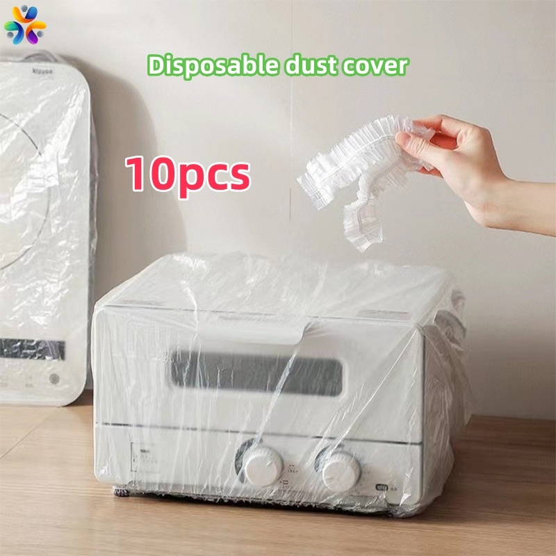 10pcs Large Thickened Plastic Dust Cover Multi-functional Disposable ...