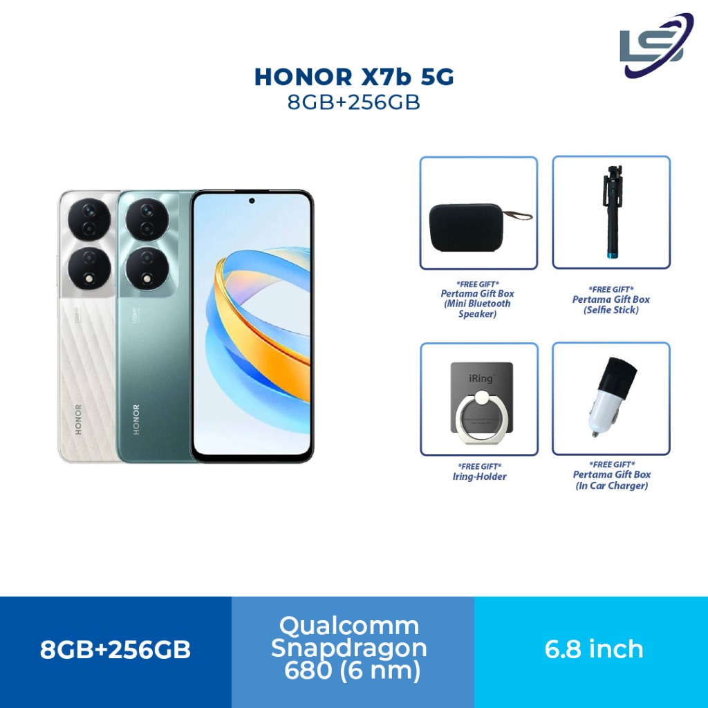 HONOR X7b 5G 8GB+256GB | Li-Po 6000 mAh | Fast charging 35W | 6.8 inch ...