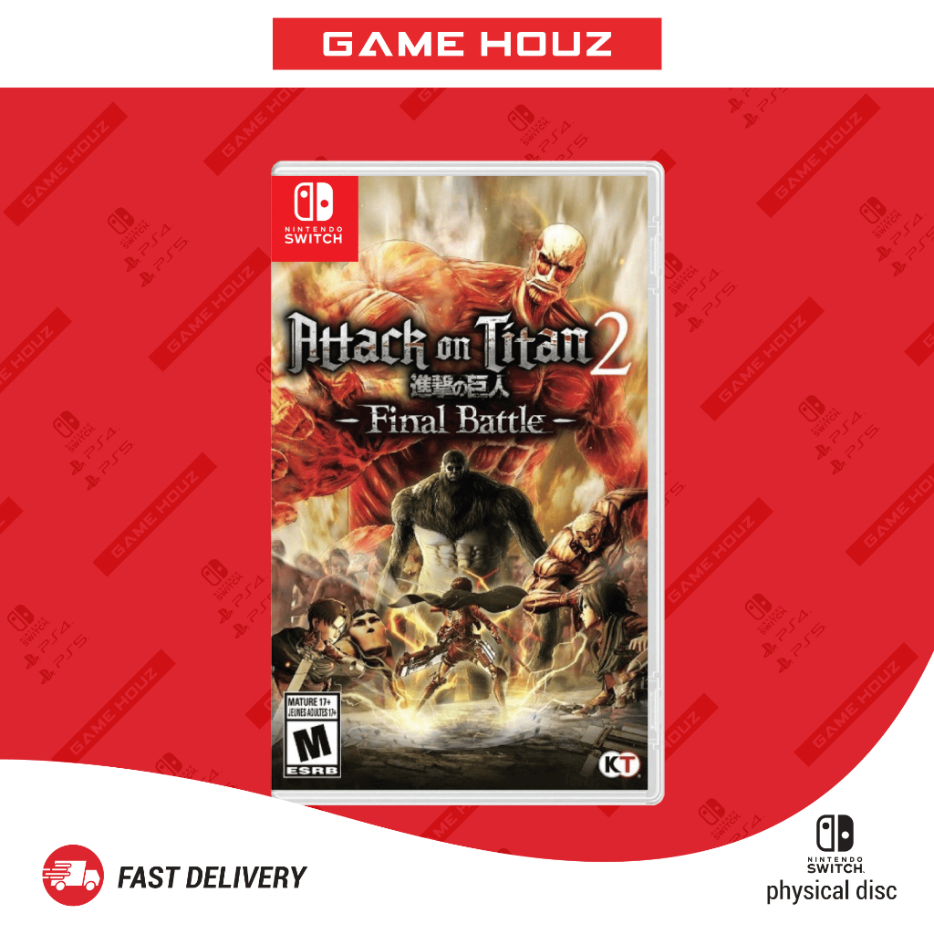 (Nintendo Switch) Attack on Titan 2: Final Battle - NEW/USED | Shopee ...