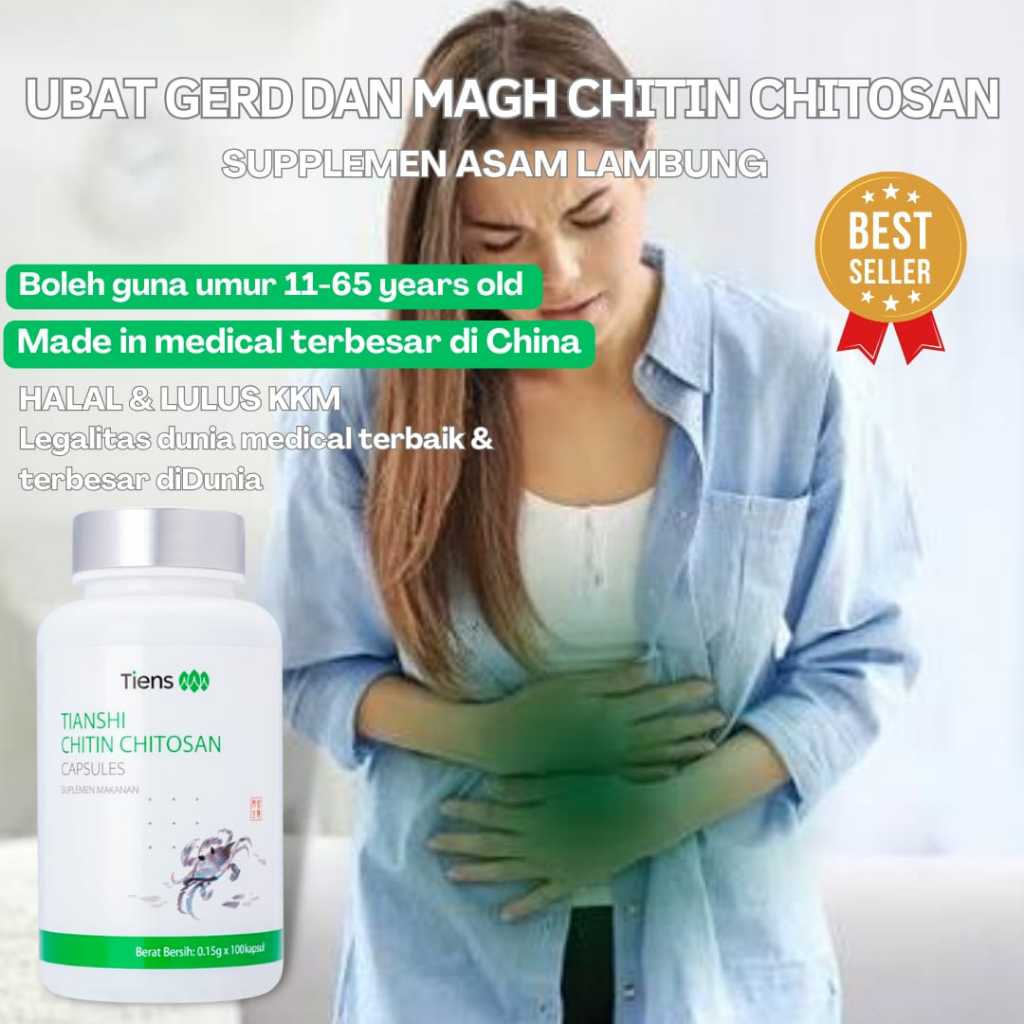FREE GIFT - CHITIN CHITOSAN UBAT GERD UBATI LUKA DALAM BADAN DAN LUAR ...